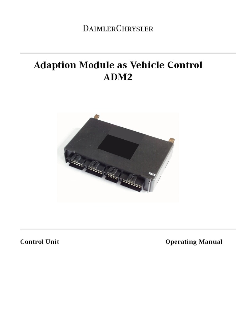 Adm2 FR Operating Manual 15.07.02 | PDF | Transmission (Mechanics ...