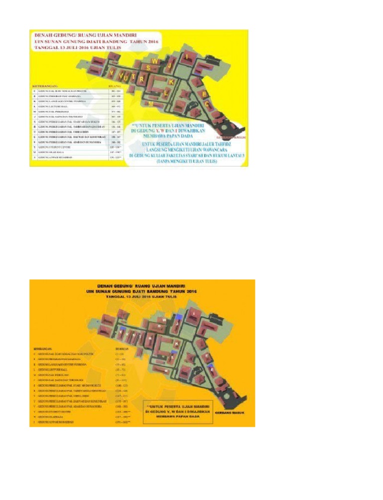 Denah Um Uin SGD | PDF