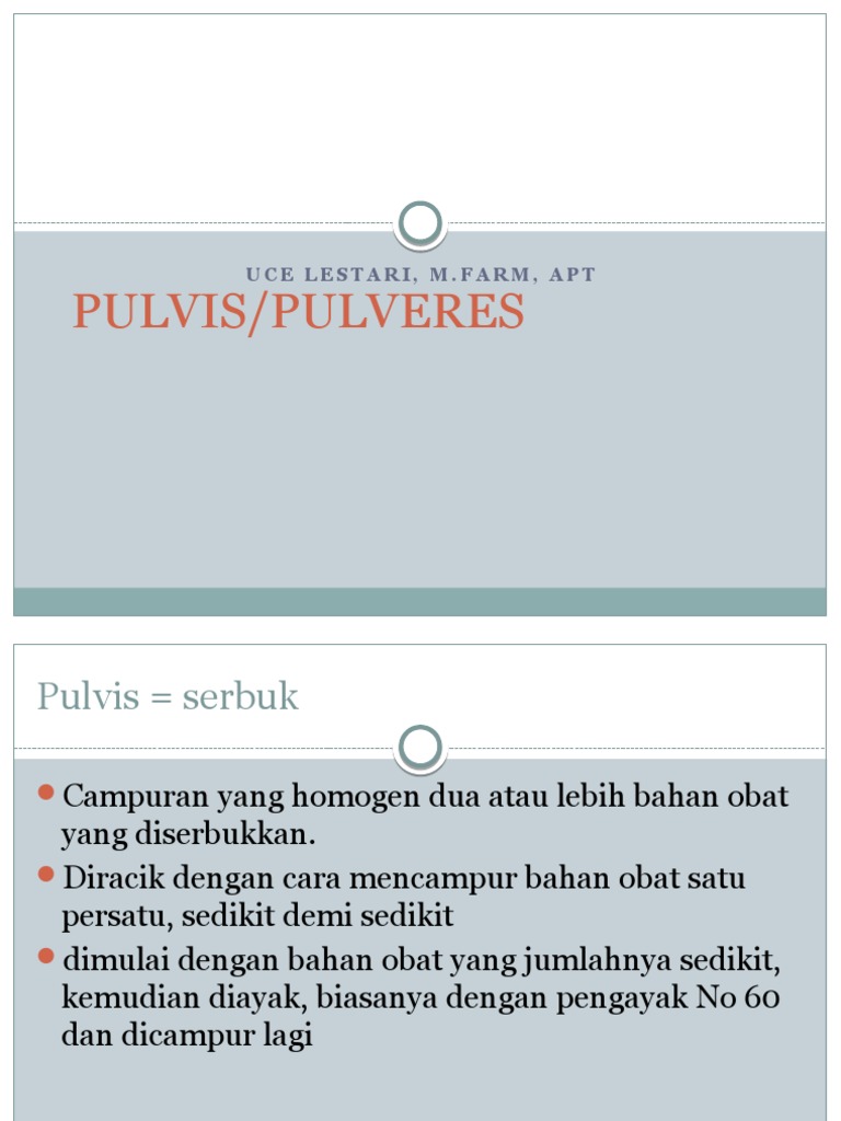 PULVIS | PDF