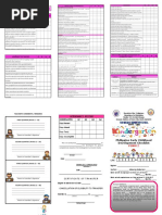 Edited Progress Report Card Tagalog | PDF