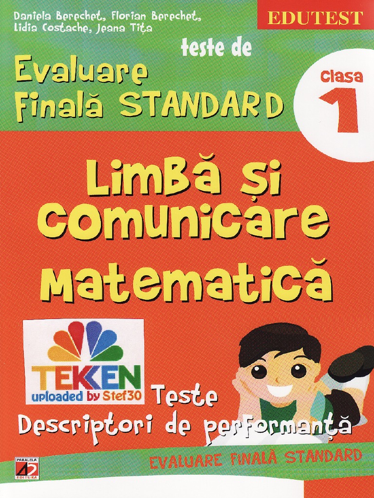 Carti-Edutest-Teste.de.evaluare.finala.standard-clasa.1-Ed.Paralela.45 ...