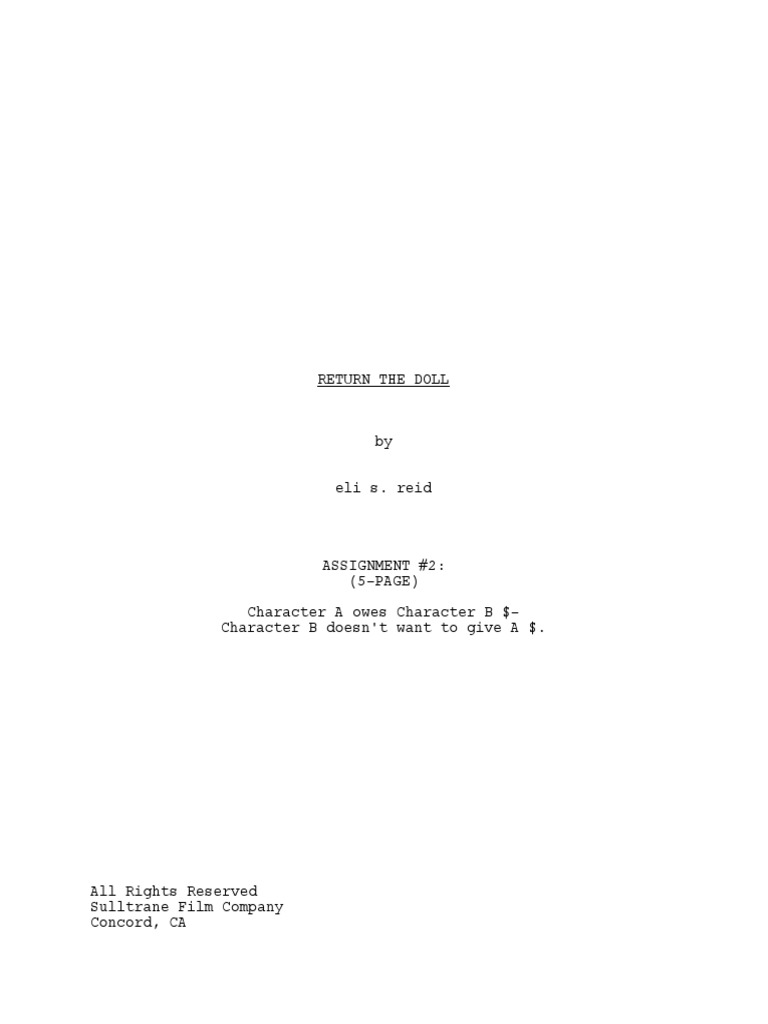 RETURNTHEDOLL Esr Reader | PDF