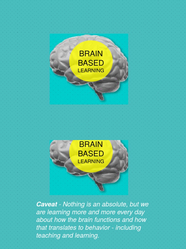 Brain Based Learning | PDF | Memory | Neuroplasticity