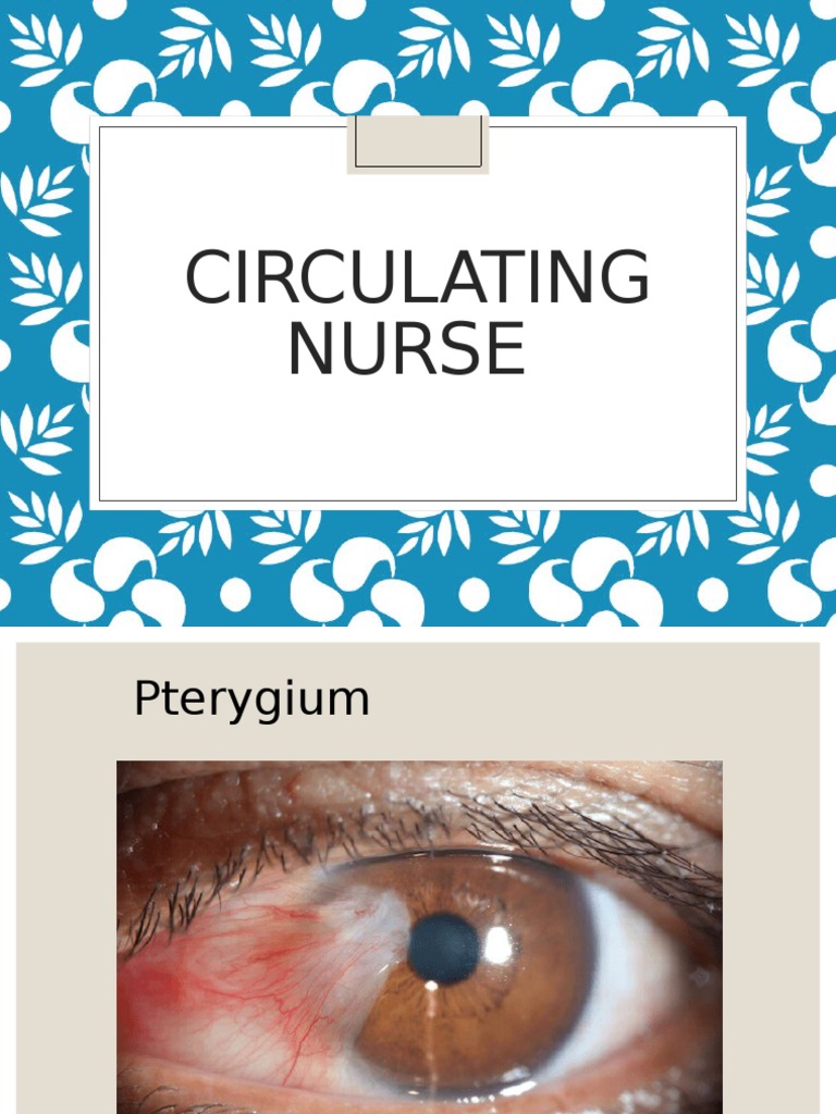 Role and Duties of a Circulating Nurse | PDF | Home & Garden | Science ...