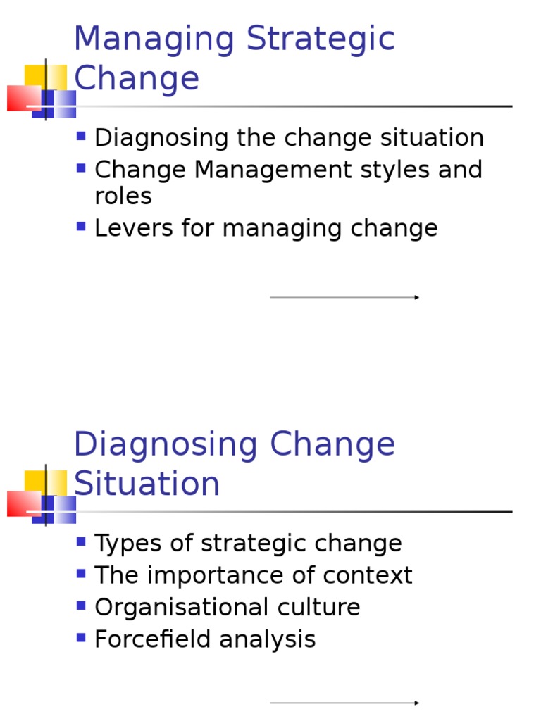Managing Strategic Change | PDF | Change Management | Leadership