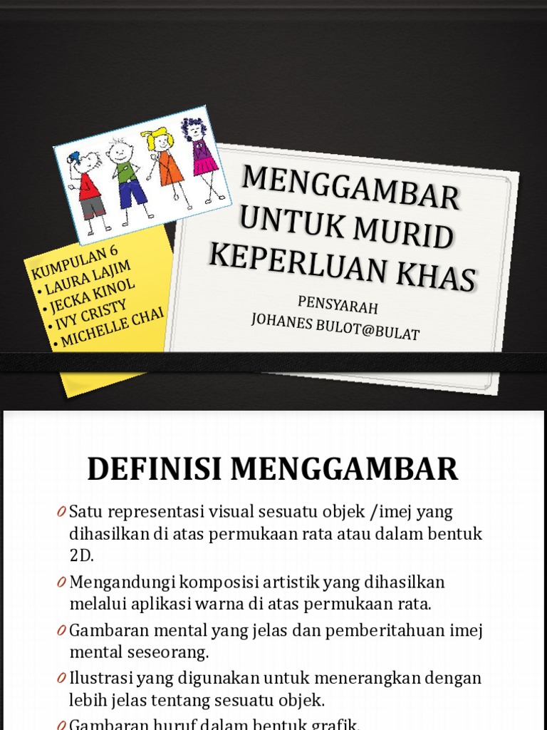 Menggambar Untuk Murid Keperluan Khas (Tutorial 1) Kump Laura, Ivy ...