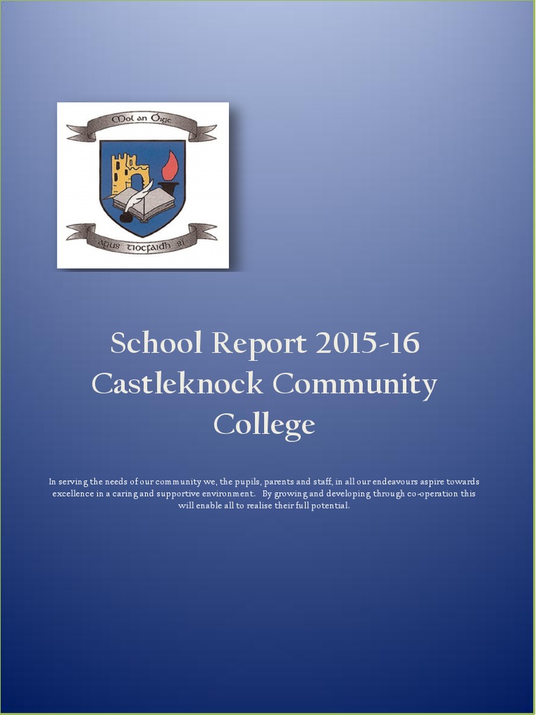 CCC School Plan 2015-16 ETB | PDF | Literacy | Teachers