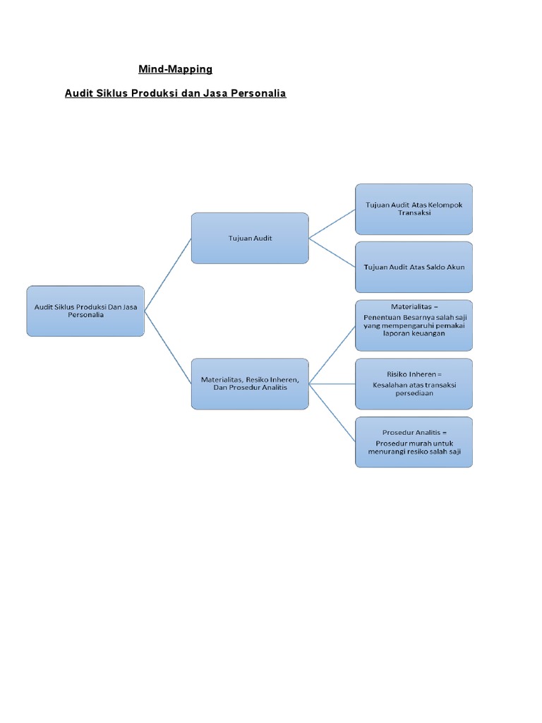 Mind Mapping - Audit | PDF