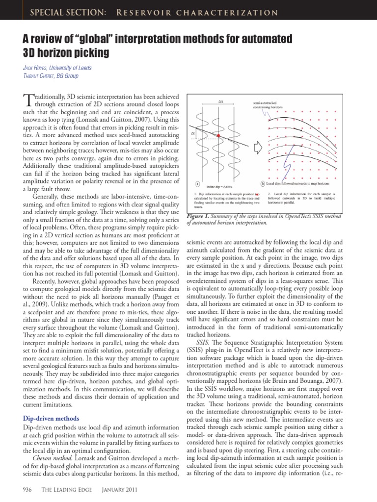 2011 - A Review of "Global" Interpretation Methods | PDF | Reflection ...