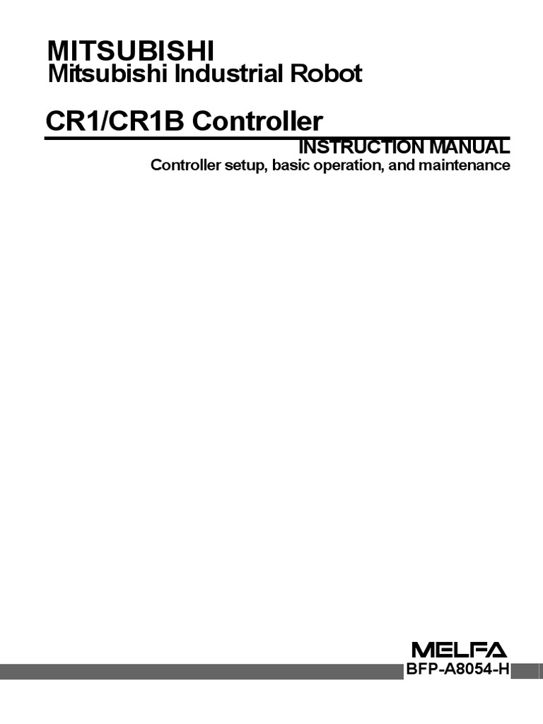 Cr1 Controller Operation Pdf Pdf Electrical Connector Power Supply