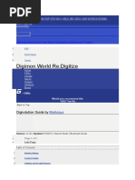 Digimon World 3 Digivolution Guide | PDF | Nature | Leisure