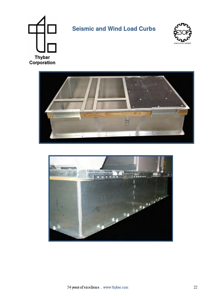Thybar Roof Curb Wind Load Article | PDF | Structural Load | Engineering