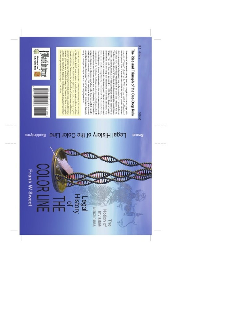 Legal History of The Color Line | PDF | Miscegenation | Race And ...