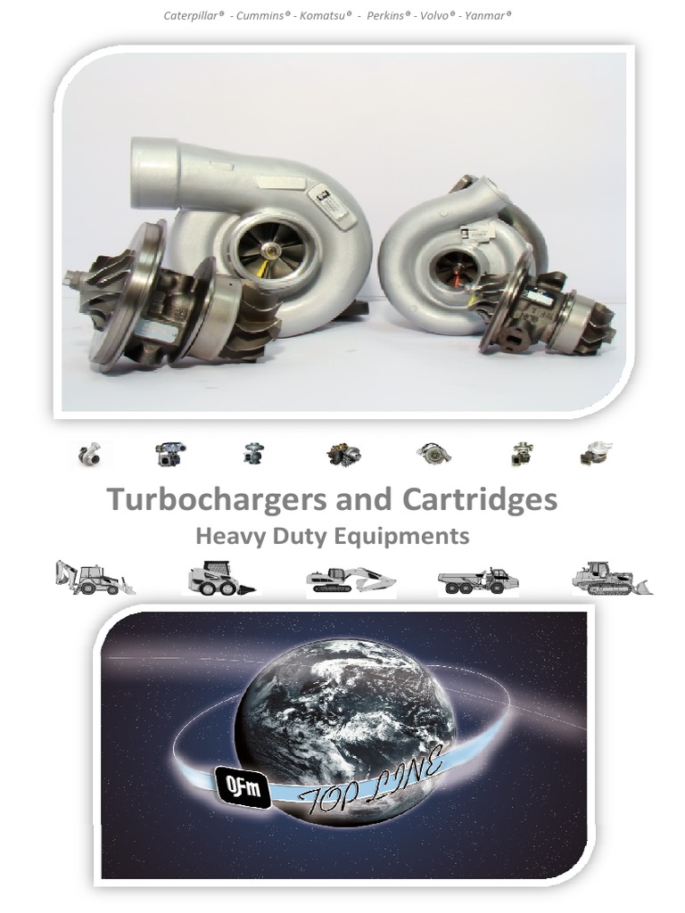 2A) Brochure Turbocharges and Cartridges 2012 | PDF | Chemical ...