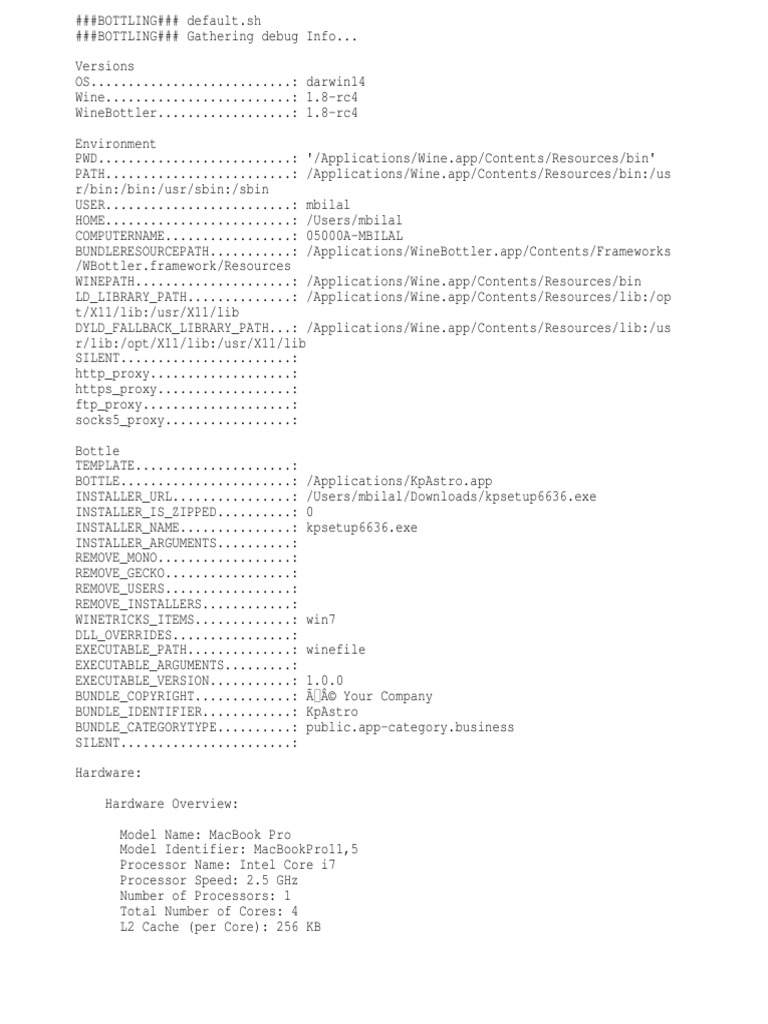 KpAstro Install | PDF | Arial | Computing Platforms
