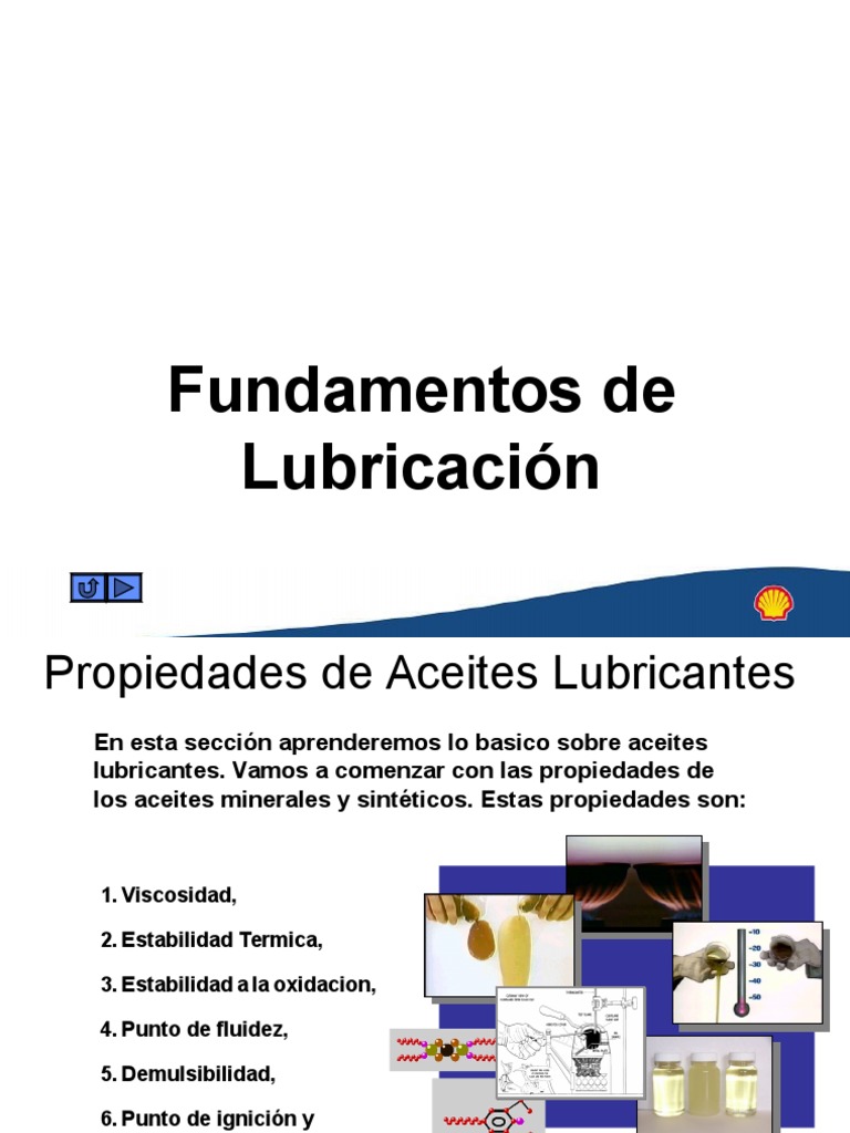Fundamentos de Lubricacion | PDF | Lubricante | Antioxidante