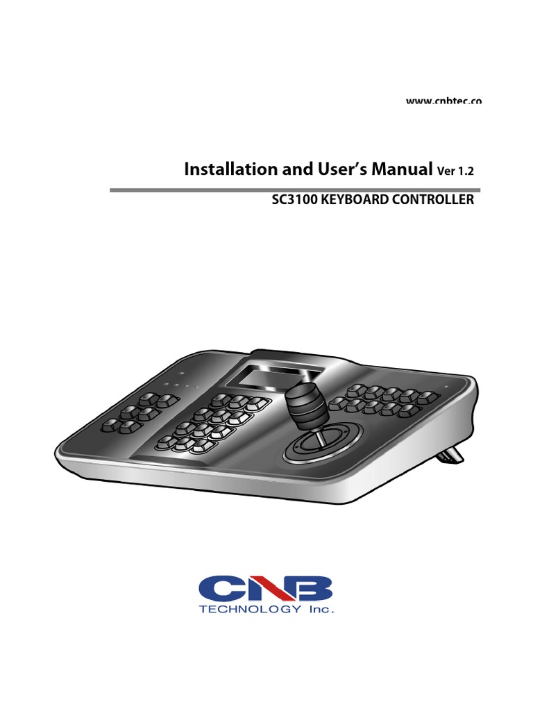 SC3100 Manual Ver 1.2-Eng | PDF | Menu (Computing) | Graphical User ...