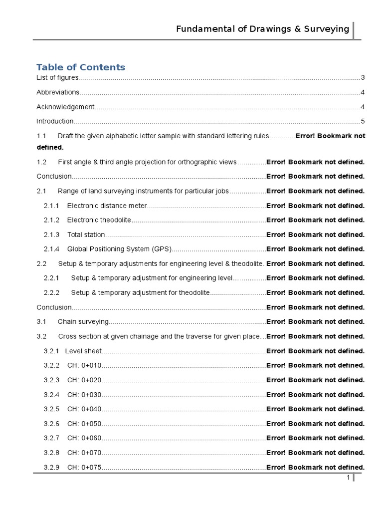 Fundamental of Drawings & Surveying: Defined | PDF | Surveying ...