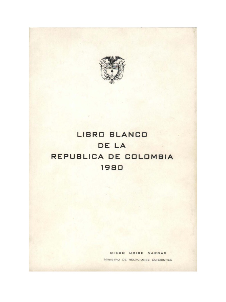 Libro Blanco | PDF | Colombia | Panamá