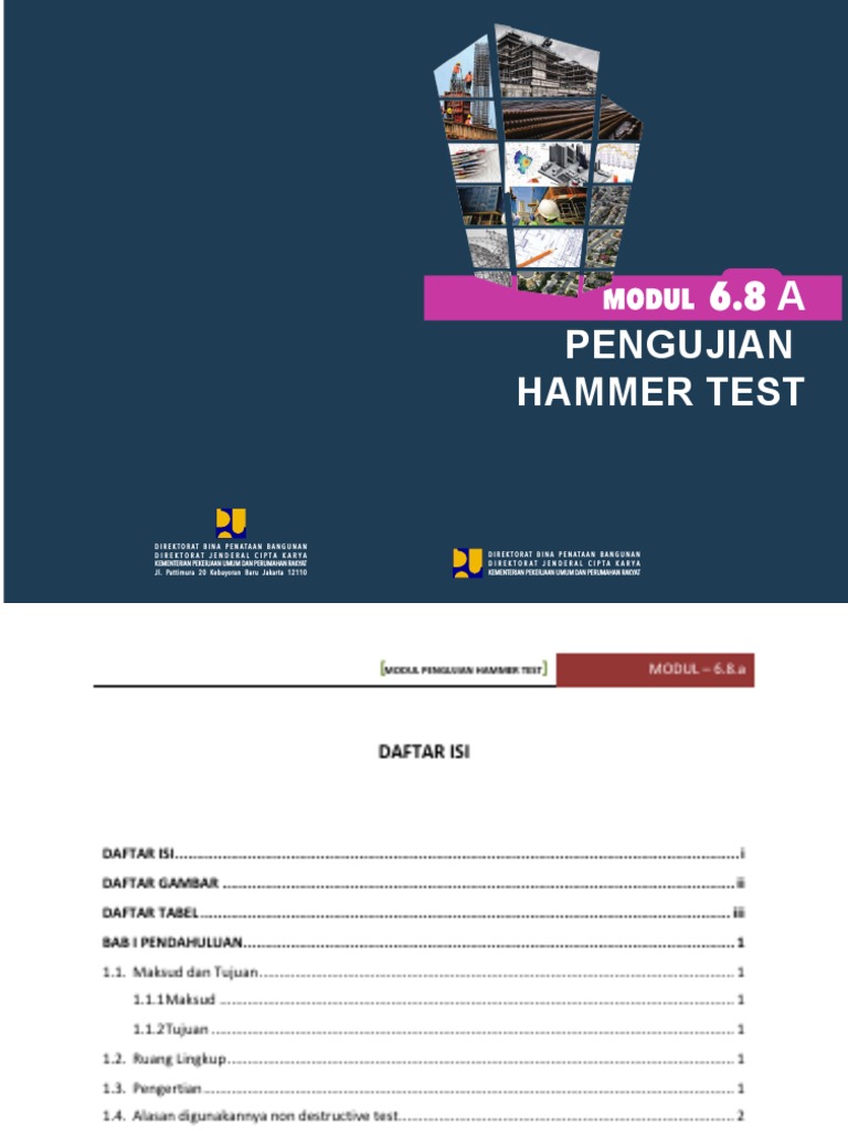 Panduan Pengujian Hammer Test Beton | PDF | Sains & Matematika | Komputer