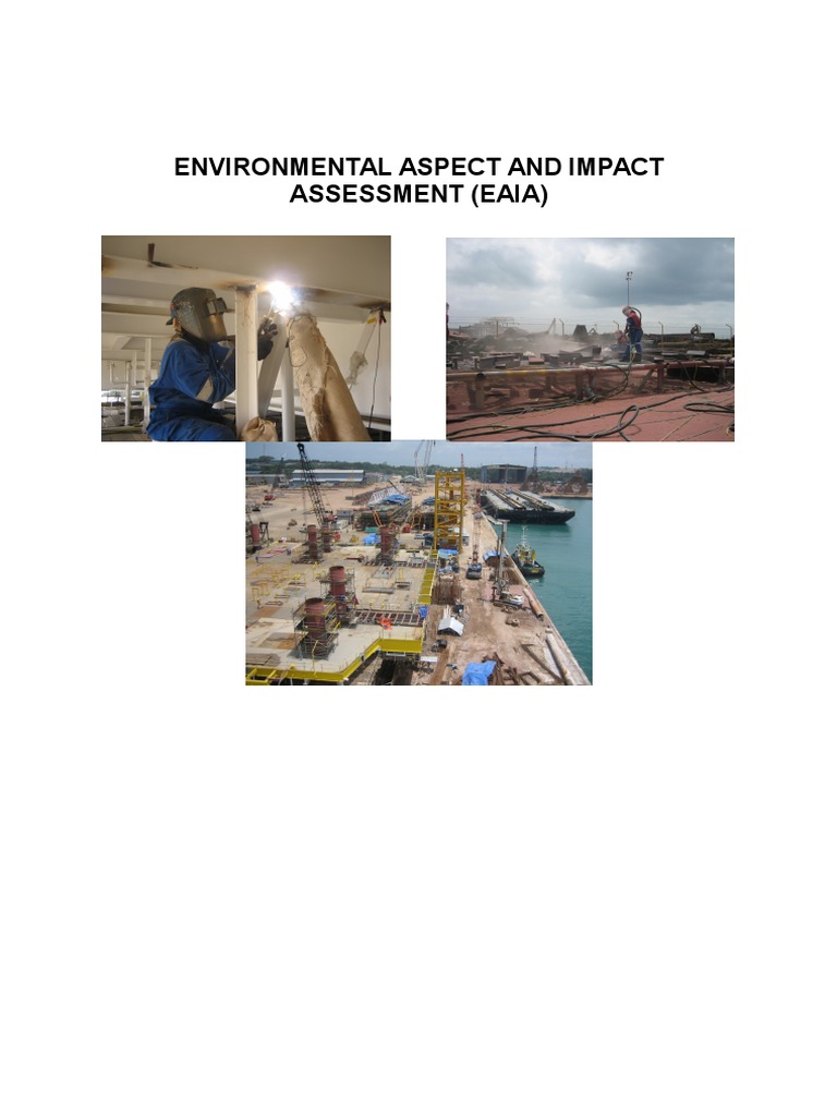 7 Latihan Environmental Aspects and Impact Assessment (EAIA) ) | PDF ...