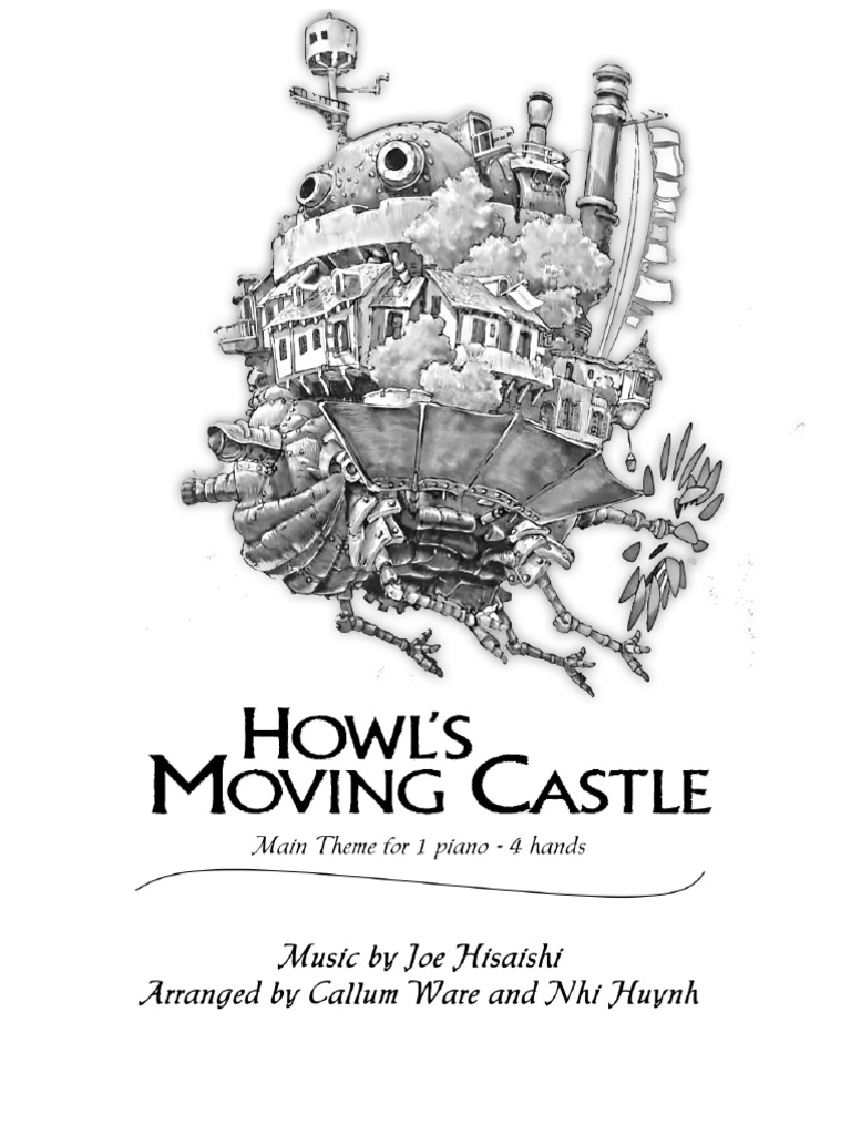 Howl's Moving Castle Piano Sheet Music | PDF | Musicology | Leisure