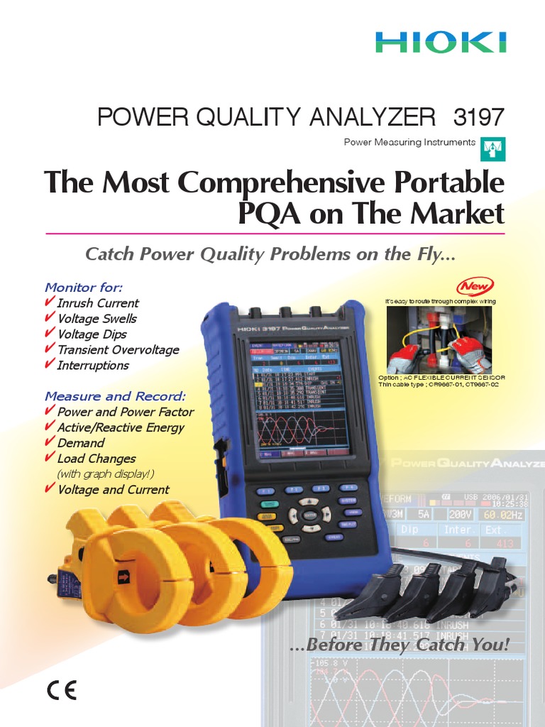 The Most Comprehensive Portable PQA On The Market: Power Quality ...