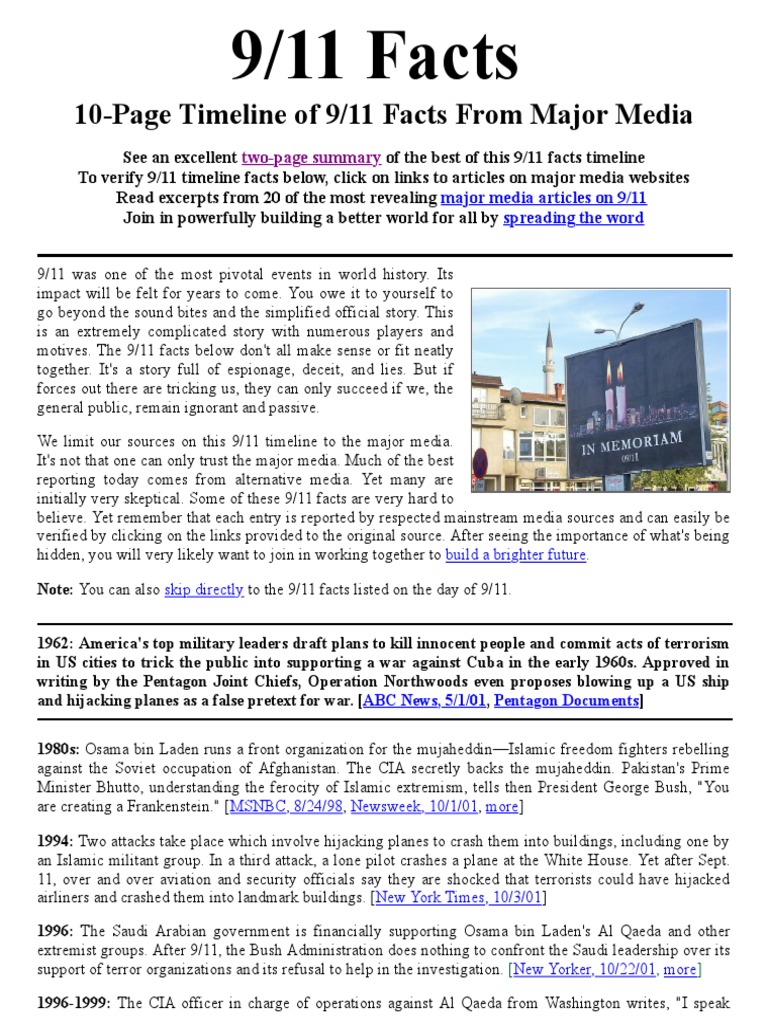 9-11 Facts-10 | September 11 Attacks | Osama Bin Laden