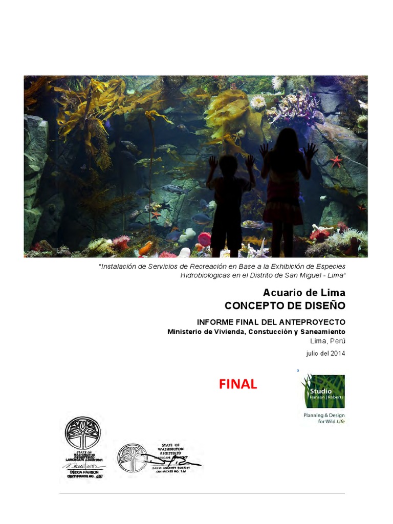 Acuario y Parque Acuático en San Miguel | PDF | Acuario | Biodiversidad
