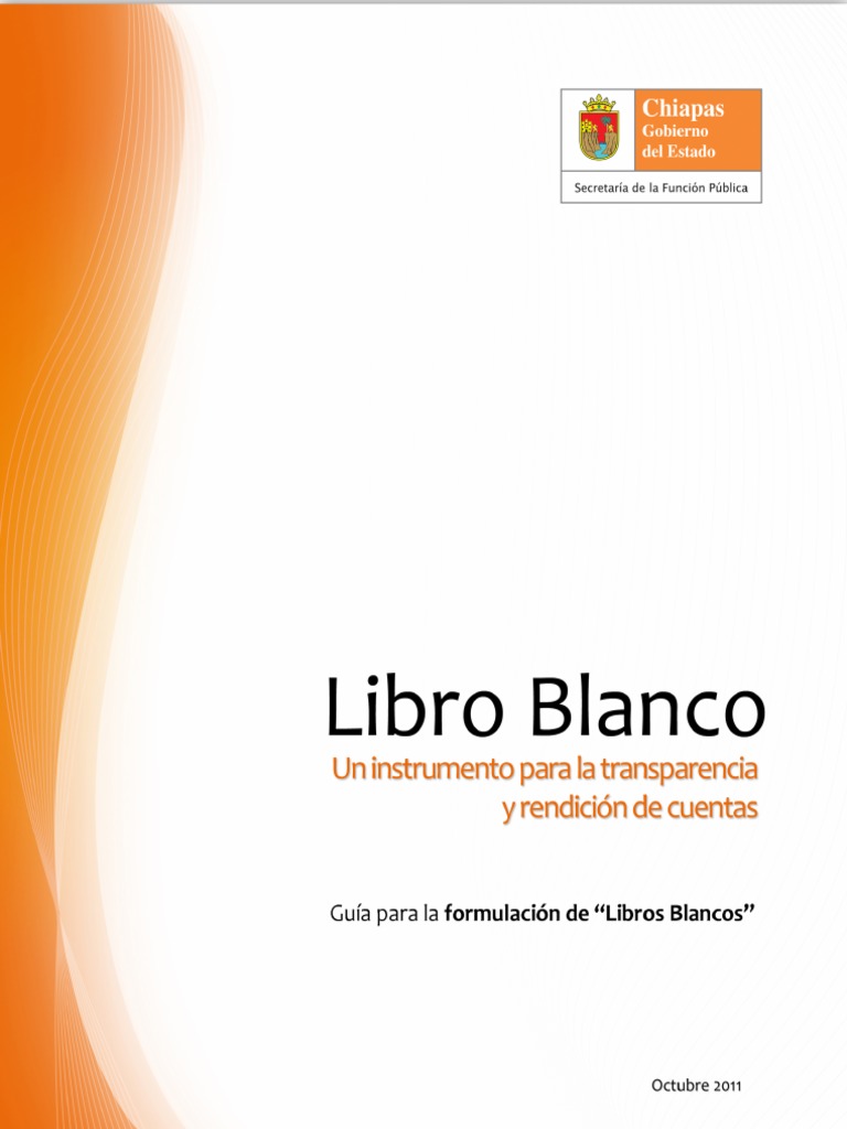 06 Libro Blanco | PDF | Administración Pública | Planificación