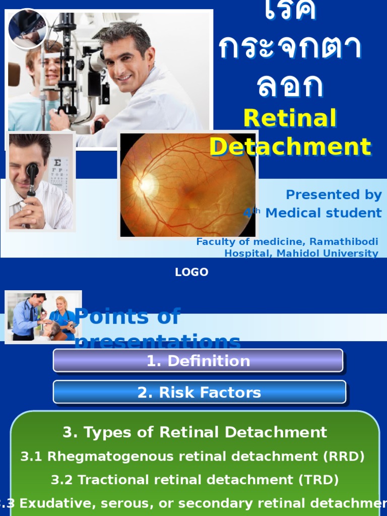Overview of Retinal Detachment Types | PDF | Ophthalmology | Medical ...