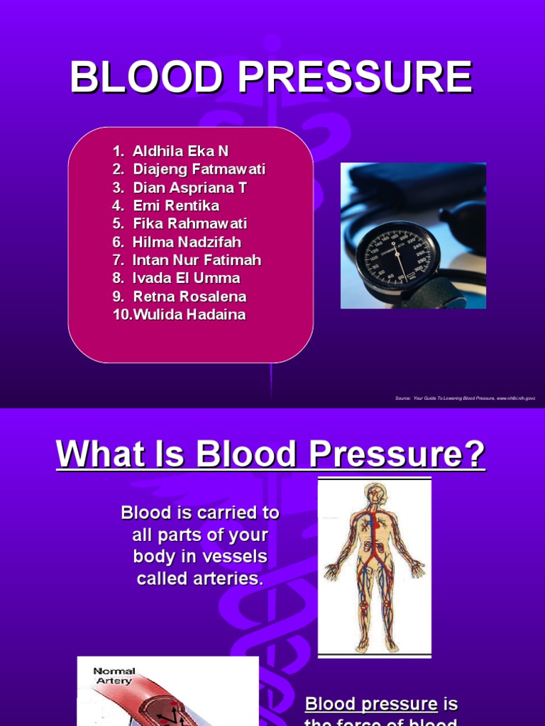 BloodPressure.ppt | Hypertension | Blood Pressure