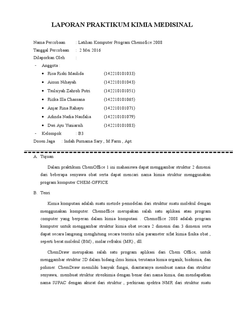 Struktur Kimia Sulfamerazin dalam Praktikum | PDF