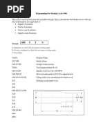 Okuma Program Example | PDF | Crafts | Mechanical Engineering