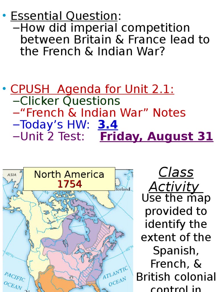 1 French Indian War | PDF | French And Indian War | British Empire