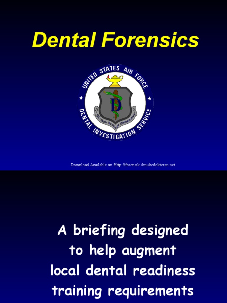 Odontology Forensic | PDF | Forensic Science | Mouth