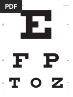 VA Conversion Chart | PDF | Visual Acuity | Vision