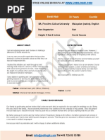 MBBS DOCTOR - Resume CV Format, CV Sample, Model, Example, BioData ...