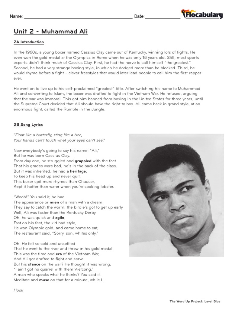 2 Muhammad Ali Exercises | Download Free PDF | Pierian Mythology | Arts ...