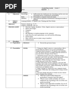 Lesson Plan Romantic Period | PDF | Educational Assessment | Applied ...