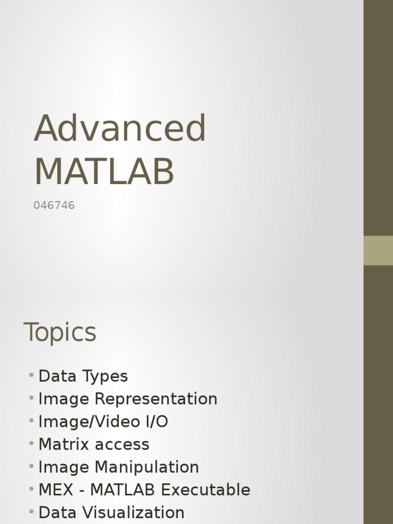Matlab Image Processing | PDF | Subroutine | Matlab