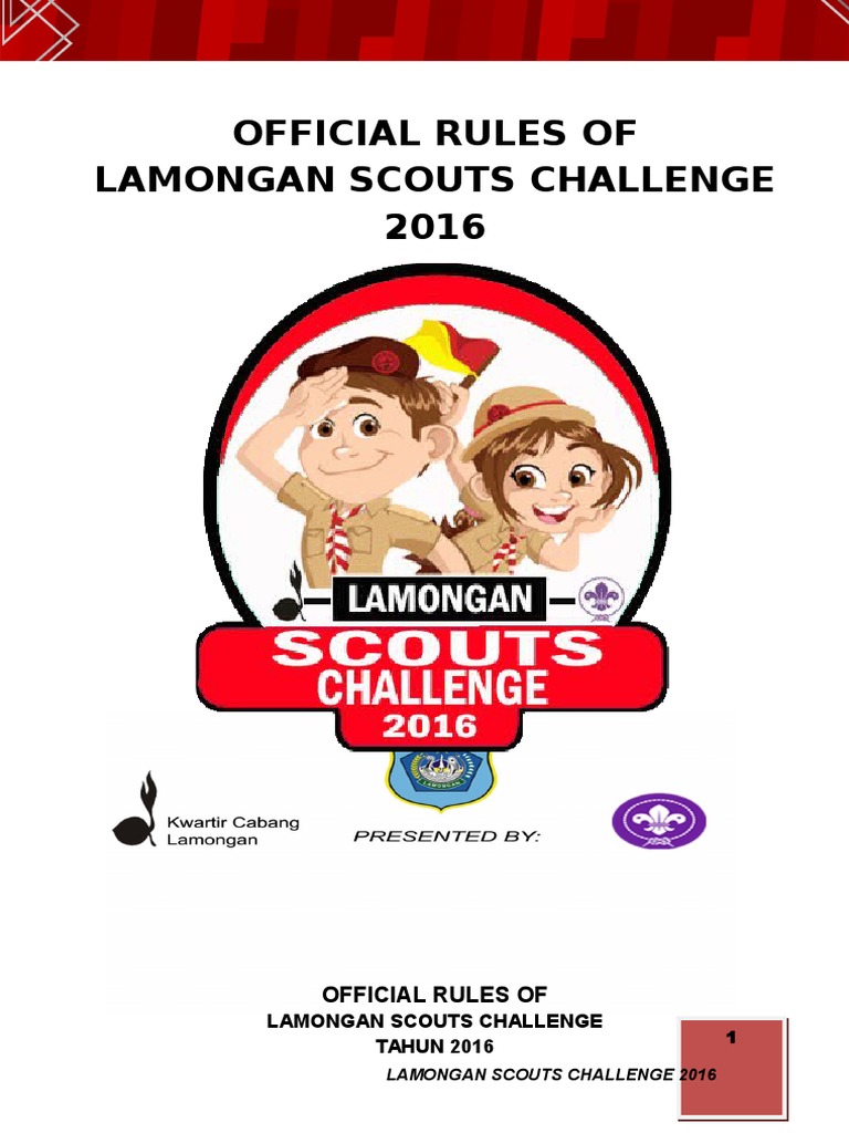 Official Rules of Lsc-Lamongan 2016 | PDF