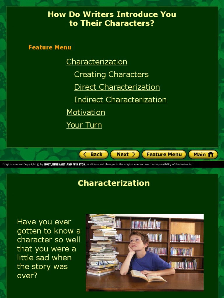 Characterization for Writers | PDF | General Fiction