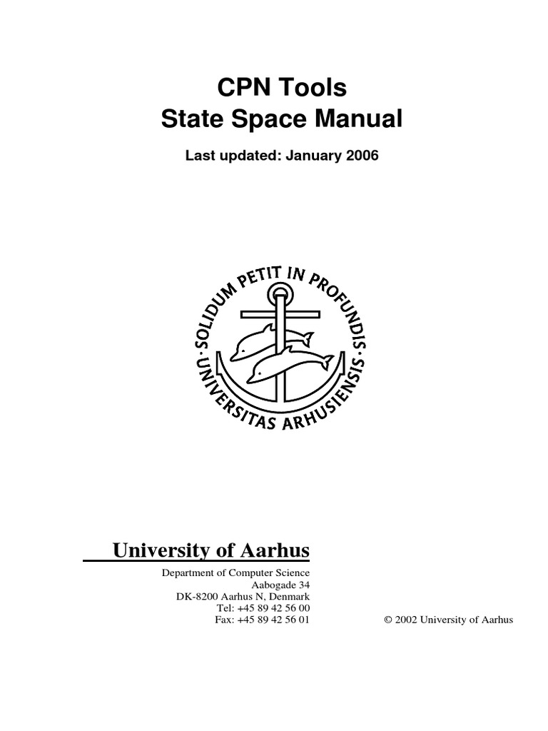CPN Tools State Space Manual: University of Aarhus | PDF | String ...
