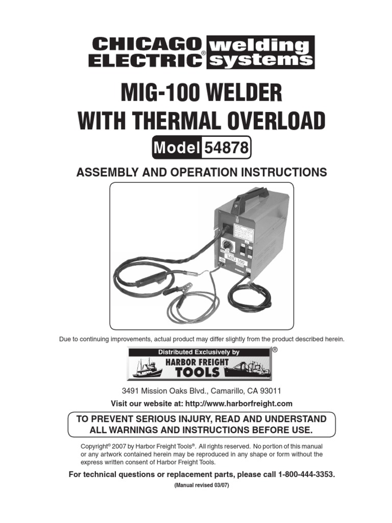 mig 100 welder manual | Welding | Electric Arc