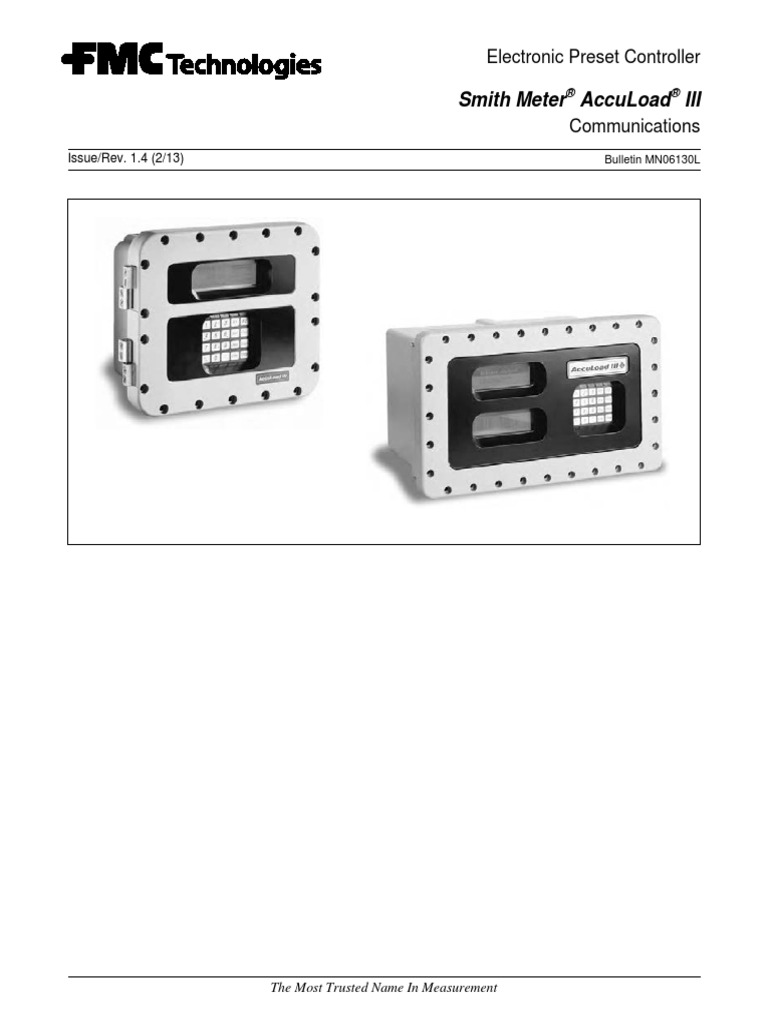 Manual Protocolo de Comunicación Accuload III | PDF