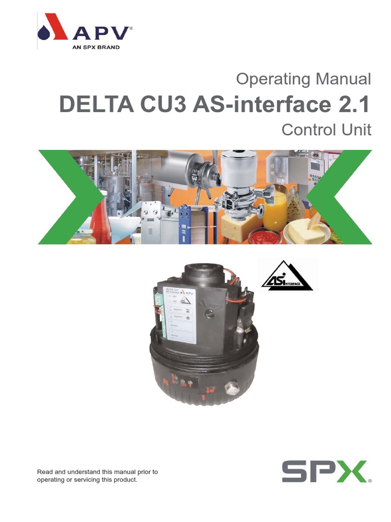 DELTA CU3 AS-interface 2.1: Operating Manual | PDF | Valve | Electrical ...