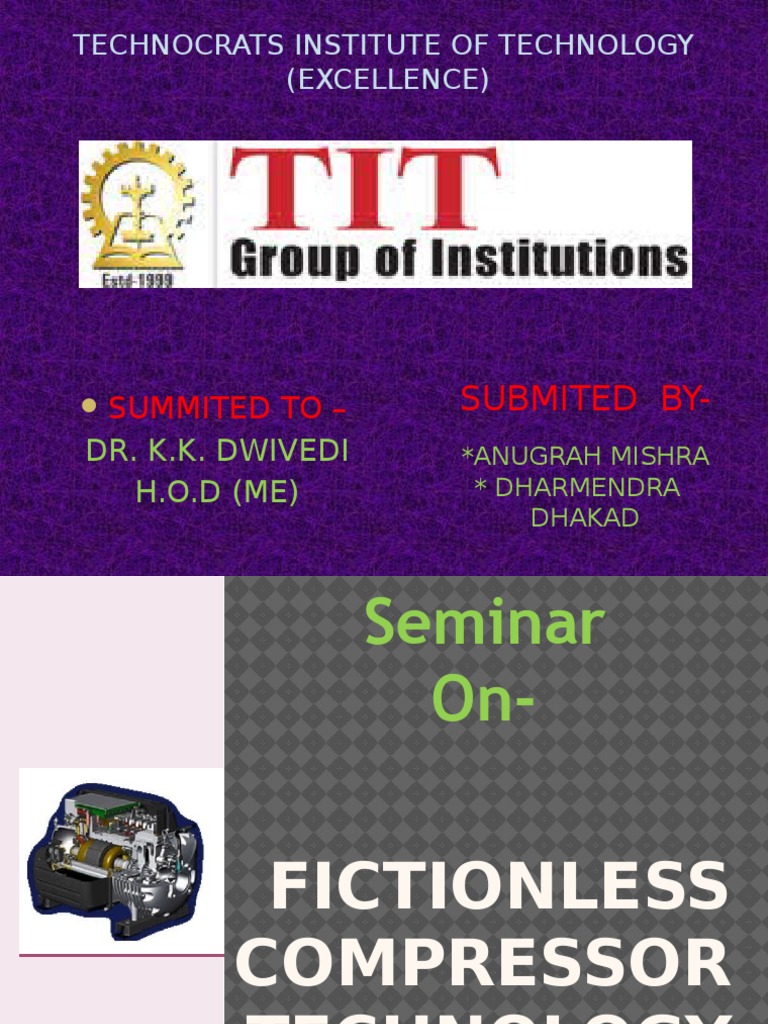 Frictionless Compressor | PDF