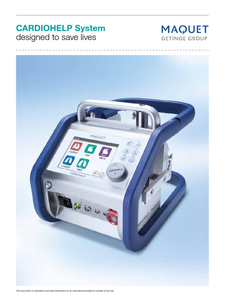 Cardiohelp System Mcp Br 10005 en 1 Screen (1) | Usb | Sensor