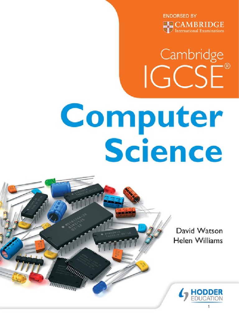 Cambridge Igcse Computer Science Pdf